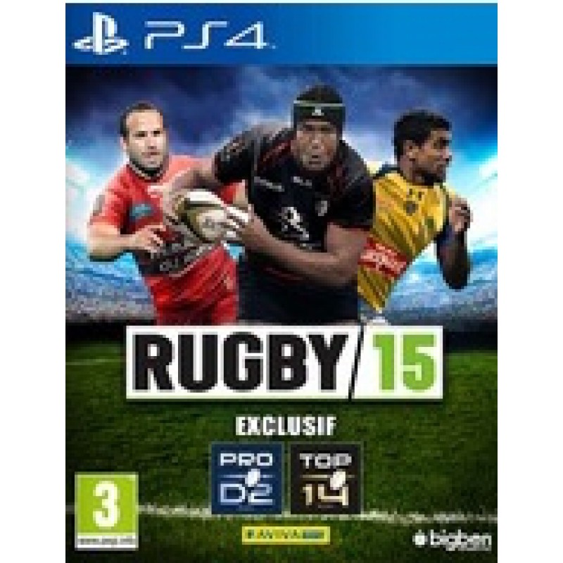 Rugby 15 sur PS4, tous les jeux vidéo PS4 sont chez Micromania